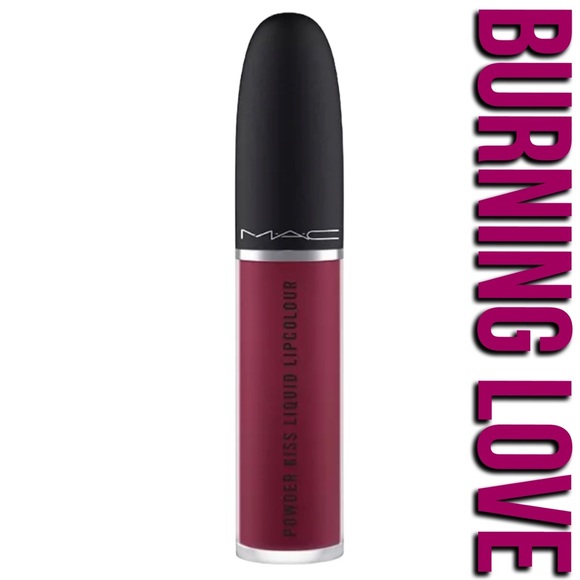 MAC Cosmetics | Makeup | X Mac Burning Love Liquid Cream Powder Kiss Lipstick Brand New Boxed ...
